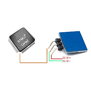Fielect 4-Key Capacitive Touch Sensor Pad Module TTP224B for Arduino,Replacing The Traditional Touch Button