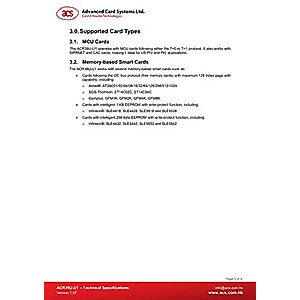 USB Smart Card Reader ACS ACR39U