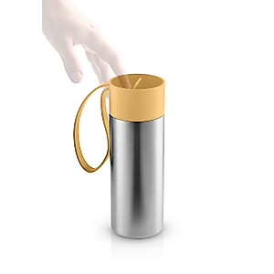 Eva Solo | To Go Cup 12oz | Double walled thermo cup with vacuum | Danish Design, Functionality & Quality | Golden sand