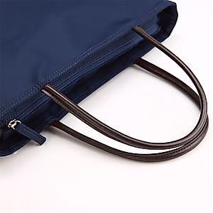 YONBEN Big Black Purse with Organizer and Zipper Lightweight and Waterproof Tote Bag with Compartment