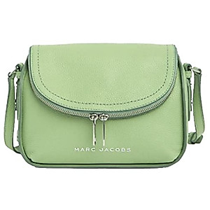 Marc Jacobs M0016932 Mint Green With Silver Hardware Groove Leather Mini Messenger Women's Bag