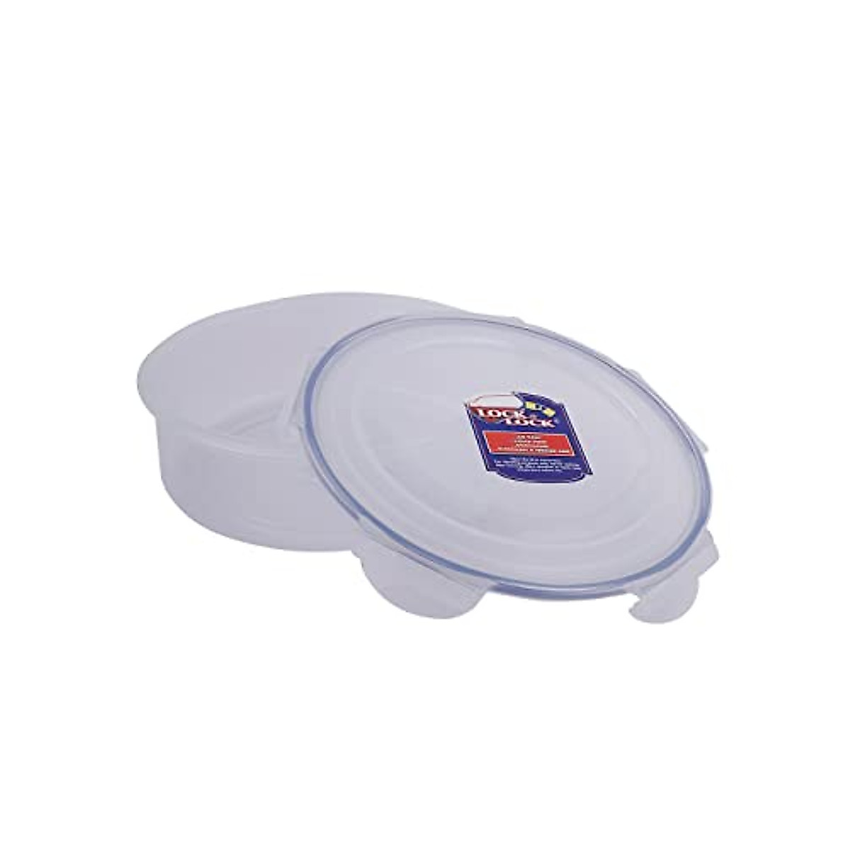 Lock & Lock Round 2.5ltr, 8.6 x 8.6 x 24.5 cm, Clear