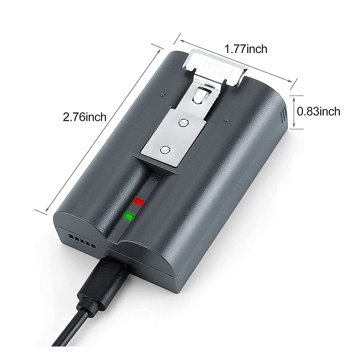 Hubei V4 Rechargeable Battery Replacement for Video Doorbell 2/3/4, Video Doorbell 3 Plus,Stick Up Cam Battery (2nd & 3rd Gen) and Spotlight Cam Battery(3.65V 6040mAh)