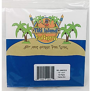 Tiki Island Pool Express Compatible with Jandy NeverLube/Pentair Valve Cover & Shaft O-Rings for (Part Numbers 1132/51016200 and R0487100/192039 and Hayward PSV valves (P/N: PSXVZ2A)
