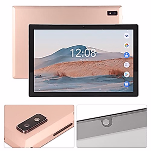 Tablet PC, 4G Calling Dual SIM Dual Standby 10.1in HD Tablet 3GB 64GB for 8.0 100240V for Gaming (US Plug)