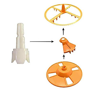 5 Pieces Replacement Parts Compatible w/Baby Brezza Formula Pro Advanced FRP0046