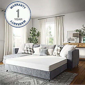 Vibe Gel Memory Foam Sofa Bed Mattress | Replacement Mattress for Twin Size Sleeper Sofa and Couch Beds
