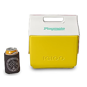 Igloo Retro Little Playmate: Yellow 7 qt Cooler