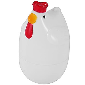 Bodacon Chick-shaped 1 boiled egg steamer steamer pestle microwave egg cooker cooking tools kitchen gadgets accessories tools