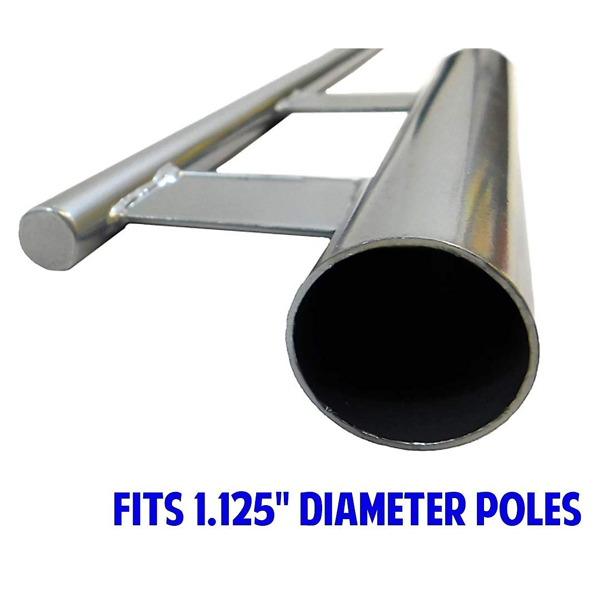 Flags Importer Best Flag Spike Ground Stake for Swooper Super Feather Flutter Banner Pole, 20 inch, Grey