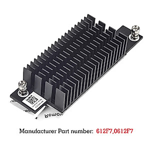 VRM Heatsink Voltage Regulator Thermal Pad 612F7 0612F7 for DELL XPS 8940, DELL G5 SE 5000 5505, OptiPlex 7080 7090 Desktop Computer Thermal Bracket