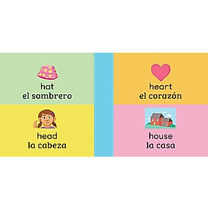 100 First Words for Toddlers: English-Spanish Bilingual: 100 primeras palabras para niños pequeños: Inglés - Español Bilingüe