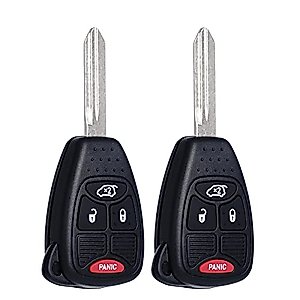 Key Fob Replacement Fits for Chrysler 300 2005-2007 Sebring 200 Aspen Dodge Charger 2006-2007 Avenger Jeep Commander Grand Cherokee 2005-2007 Liberty 2008-2012 Keyless Entry Remote OHT692427AA