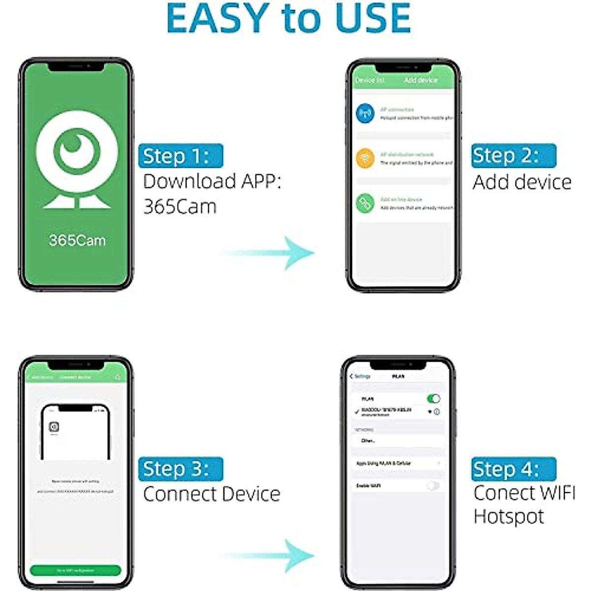 Mini Wireless WiFi Hidden Camera HD 1080P Home Security Cameras with Video Live Feed Covert Baby Nanny Cam with Cell Phone App Tiny Smart Cameras with Night Vision and Motion Detection