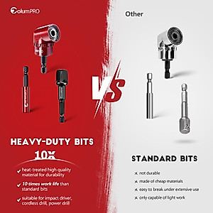 ColumPRO 22PCS Superbit Flexible Drill Bits Extension&Universal Socket Tool Set, Tools for Men, Stocking Stuffer, Christmas Gift for Dad, Husband, Boyfriend