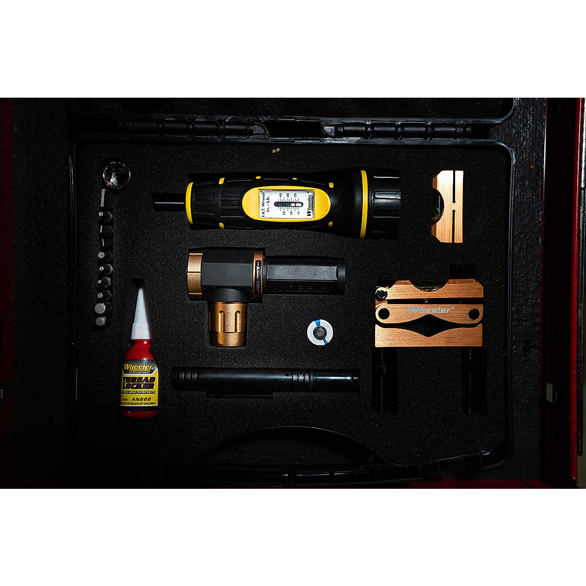 Wheeler Engineering Ultra Scope Mounting Kit with Laser Bore Sighter, Reticle Leveling System and FAT Wrench for Scope Installation and Alignment