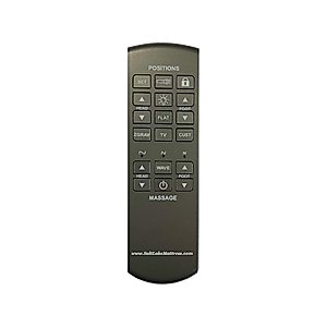Replacement Remote Compatible with Leggett and Platt Okimat 2 Generation Adjustable Beds