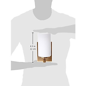 Sea Gull Lighting 4124601-848 Alturas Wall/Bath Sconce Vanity Style Fixture, One - Light, White