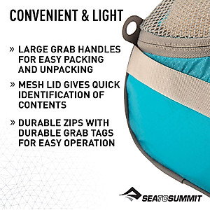 Sea to Summit Travelling Light Packing Cell Modular Travel Organizer, Medium, Black