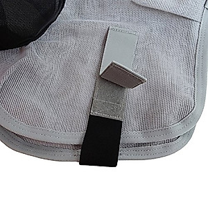 Leberna Mesh Fly Mask with Ears Nose UV Protection Full Face for Horse/Cob