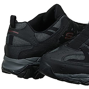 Skechers mens After Burn M. Fit Loafer, Black/Charcoal, 12 US, 51866-076