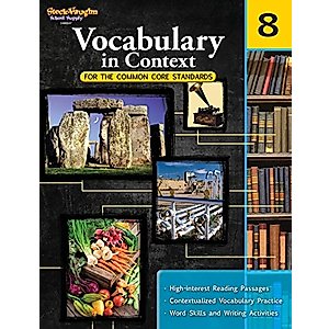 Vocabulary in Context for the Common Core Standards Reproducible Grade 8