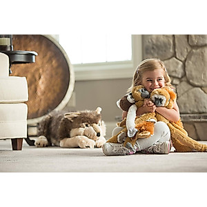 Wild Republic White Handed Gibbon Plush, Monkey Stuffed Animal, Plush Toy, Gifts for Kids, Hanging 20 Inches