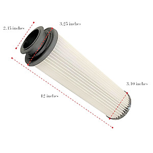 MaximalPower Replacement HEPA Filter for Hoover WindTunnel, EmPower and Savvy & Bagless Vacuum Cleaners with a Twin Chamber System (VF HOV845)