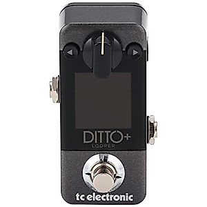 TC Electronic DITTO+ LOOPER Next Generation 60-Minute Multi-session Looper Pedal