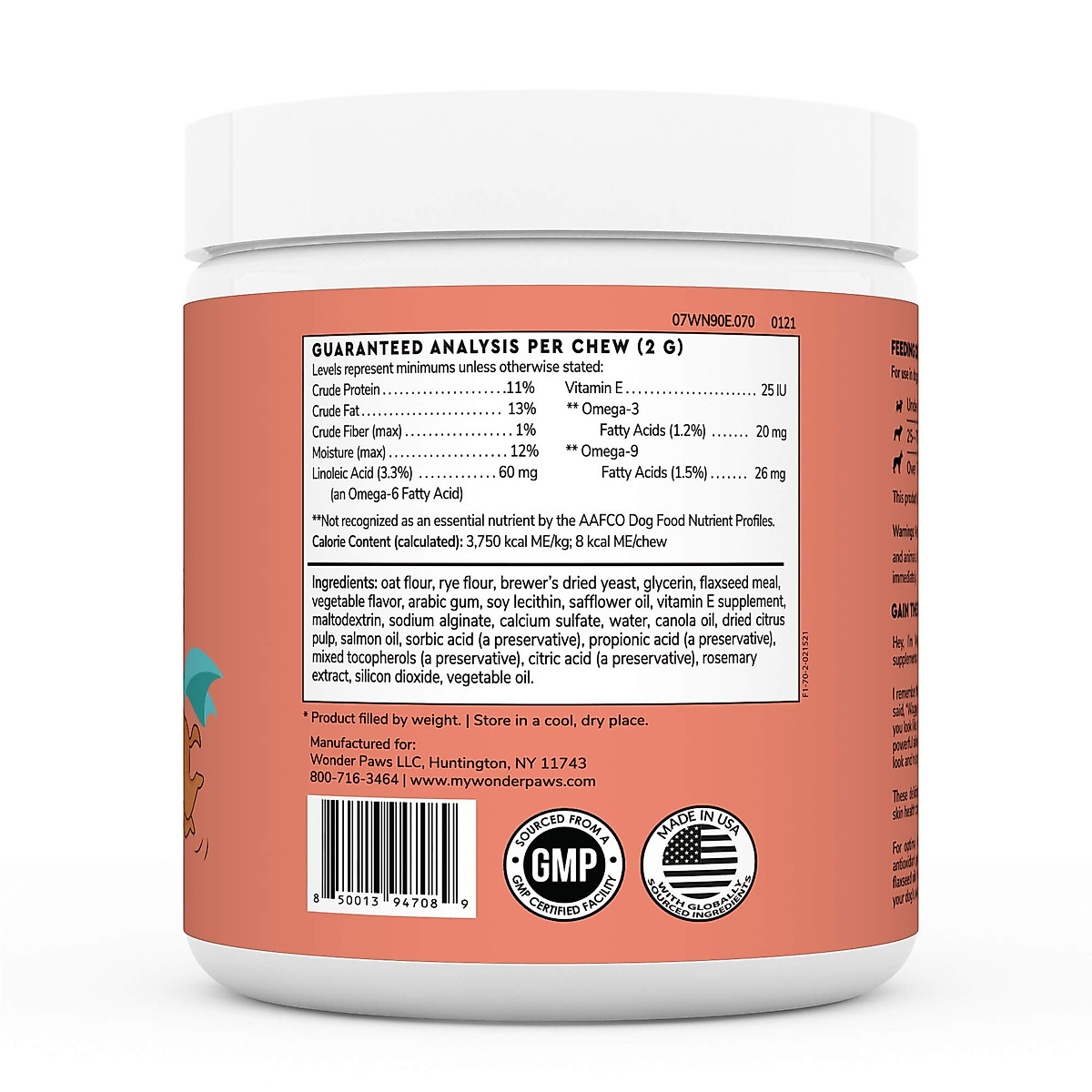 WONDER PAWS Milk Thistle Drops Plus Skin + Coat Soft Chews - for Dogs Liver and Kidney Support, Detox & Skin and Coat Health - Milk Thistle 2 Ounces - Skin + Coat 70 Chews