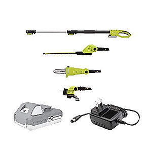 Sun Joe GTS4002C Cordless Lawn Care System-Hedge Trimmer, Pole Saw, Grass Trimmer | 40.7 x 2 x 3 inches |
