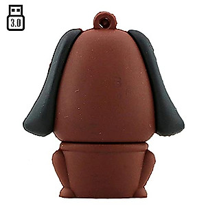 16GB Dog Model Flash Drive USB 3.0 Drive Memory Stick Thumb Drives Pen Drive Data Storage Zip Drive Jump Drive Flash Stick USB Stick - Brown
