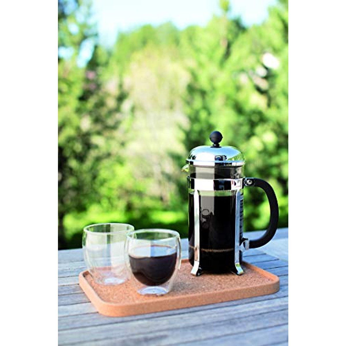 Bodum Chambord French Press Coffee Maker, 51 Ounce, 1.5 Liter, Chrome