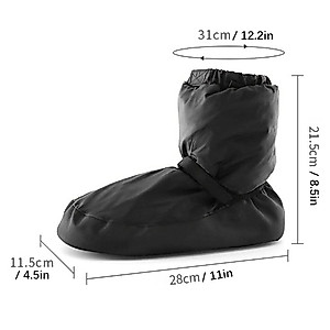 BTSEURY Ballet Warm Up Booties Ballet Winter Boot Warm Dance Shoes Comfortable Lightweight Dance Shoes for Teen Girl Woman