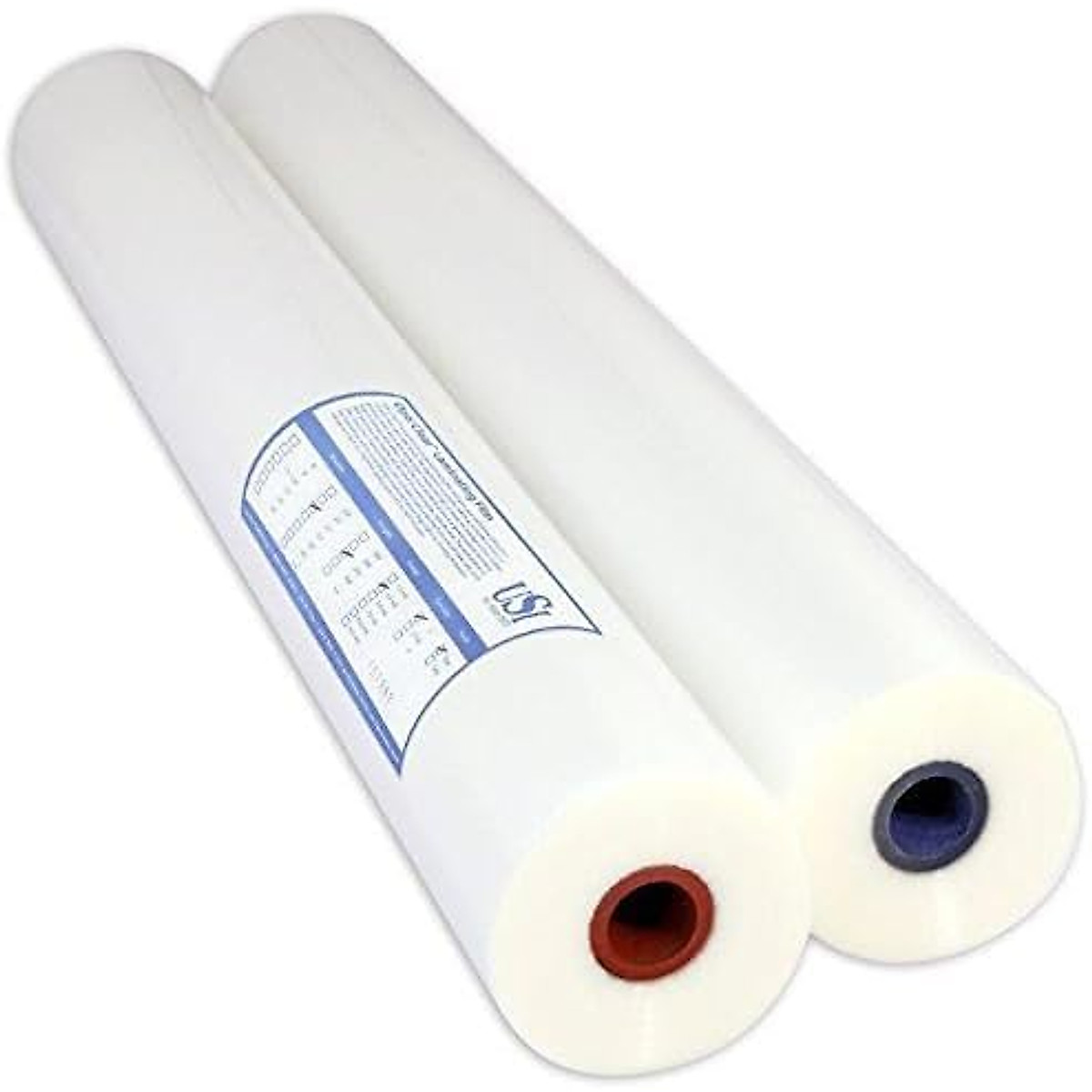 USI Premium Thermal Low-Temp EVA Roll Laminating Film, 1 Inch Core, 3 Mil, 27 Inches x 250 Feet, Clear, Gloss Finish, 2-Pack