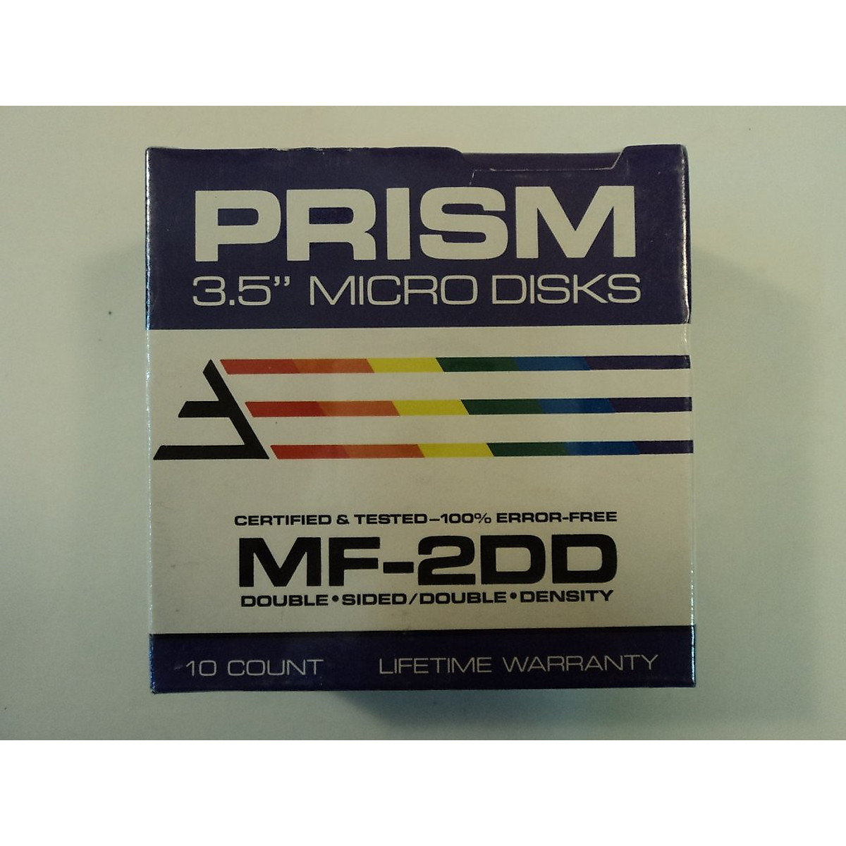 Prism MF-2DD 3.5 Inch Micro Disks 10 Count Double Sided Double Density 91051