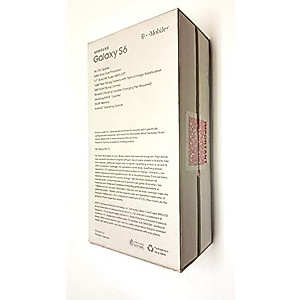 SAMSUNG Galaxy S6 G920T Unlocked GSM 4G LTE Smartphone w/ 16MP Camera - White Pearl