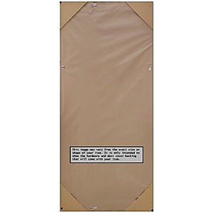 Amanti Art Bronze Full Length Mirror, 68x32 Ballroom Bronze Tall Free Standing Body Wall Mirror Full Length for Dressing, Traditional Frame, Lean on Floor or Hang, Wall Decor from WI, USA