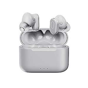 PSIER Active Noise Cancelling Bluetooth 5.3 Earbuds with 4 Mics Clear Calls, 30H Playtime Deep Bass True Wireless Earbuds with Transparency Mode Bluetooth Headphones