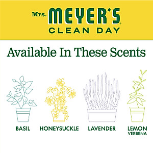 MRS. MEYER'S CLEAN DAY Multi-Surface Cleaner Concentrate, Use to Clean Floors, Tile, Counters, Honeysuckle, 32 fl. Oz