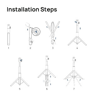 XGIMI Projector New Tripod Stand, Not for HORIZON Ultra