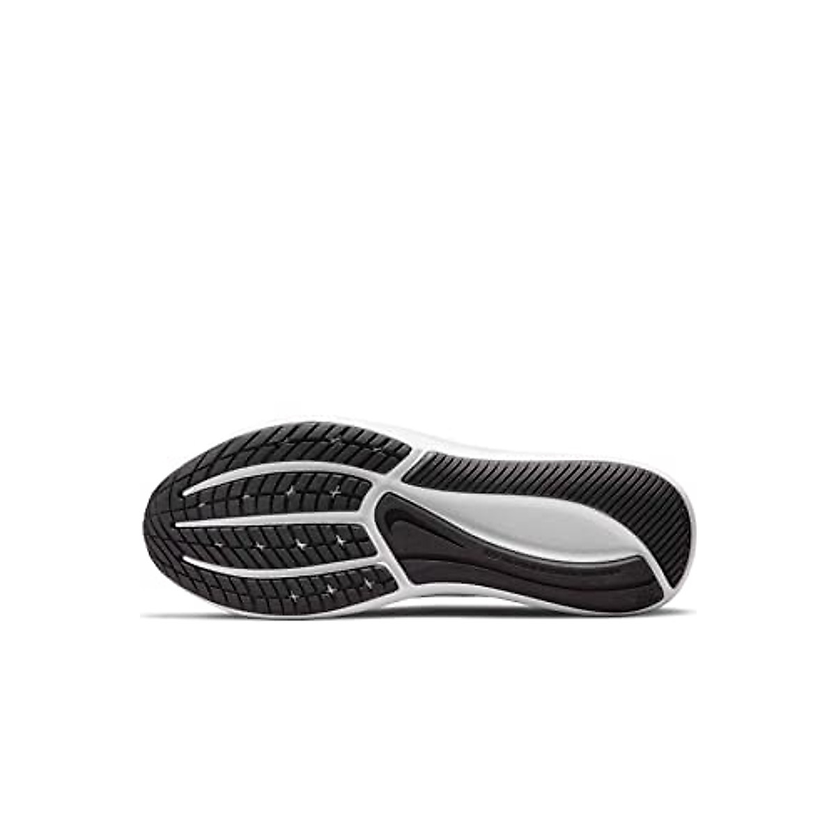 NIKE girl's Running Shoes, Black Grey Dark Smoke Grey Dark Smoke, 38.5 EU