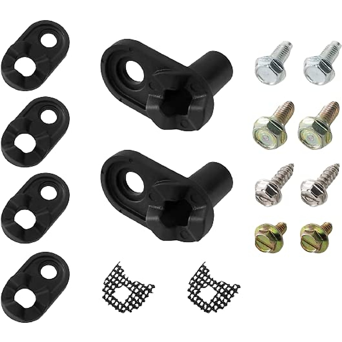 4318165 Refrigerator Door Closer Cam Kit Compatible with Top Brands Replaces with 2155313, 2182132, 2867, 4211257, 4318165VP, 978800, 986758, AP3103517, PS358690, EA358690 4-Pack