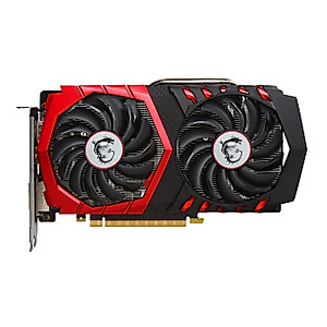 MSI GeForce GTX 1050 Ti Gaming graphics card with Twin Frozr VI cooling system