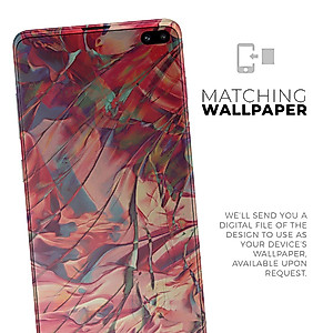 DesignSkinz Liquid Abstract Paint Remix V9 Protective Vinyl Decal Wrap Skin Cover Compatible with The Samsung Galaxy S20 (Screen Trim & Back Glass Skin)