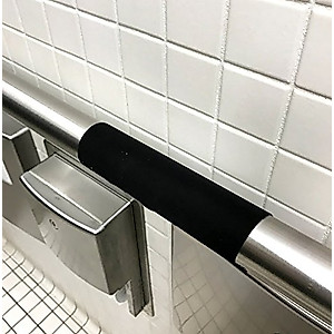 KAPCO HF06SP00672000001 HoldFast Grip for Grab Bar, 1.5", Black