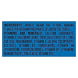 Gerber Baby Cereal 2nd Foods Probiotic, Oatmeal Banana, 8 Ounce