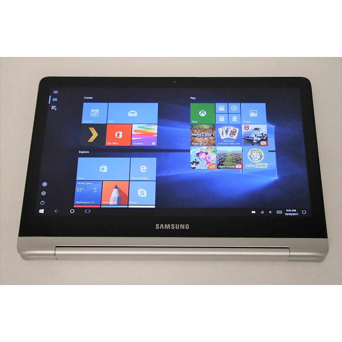 Samsung Notebook 7 Spin 2-in-1 13.3 Touch Screen Laptop, Intel Dual Core i5-7200U Up to 3.1GHz, 12GB DDR4, 1TB HDD, Intel HD Gra