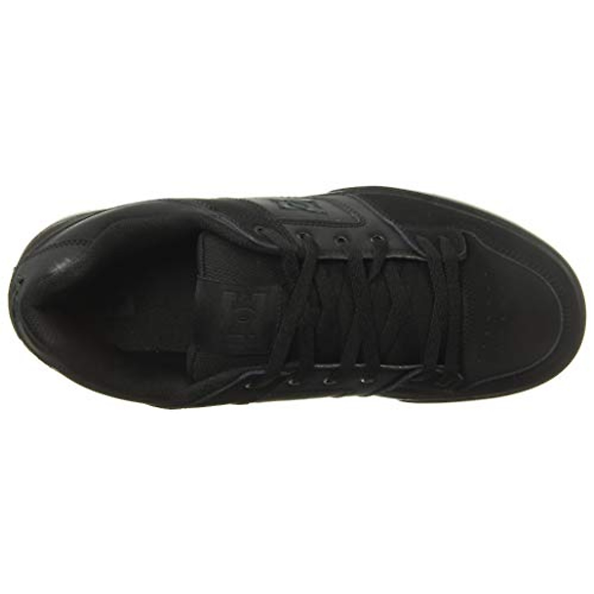 DC Men's Pure Casual Low Top Skate Shoe, Black/Pirate Black, 10 D US