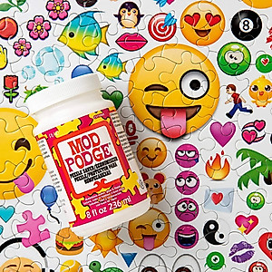 Mod Podge Puzzle Saver Glue Kit, Adhesive Brushes for Jigsaw Puzzles, Boards, Mats, Pixiss Accessory Kit with Glue Spreaders, Gloves, Brushes, Palette Knife Set